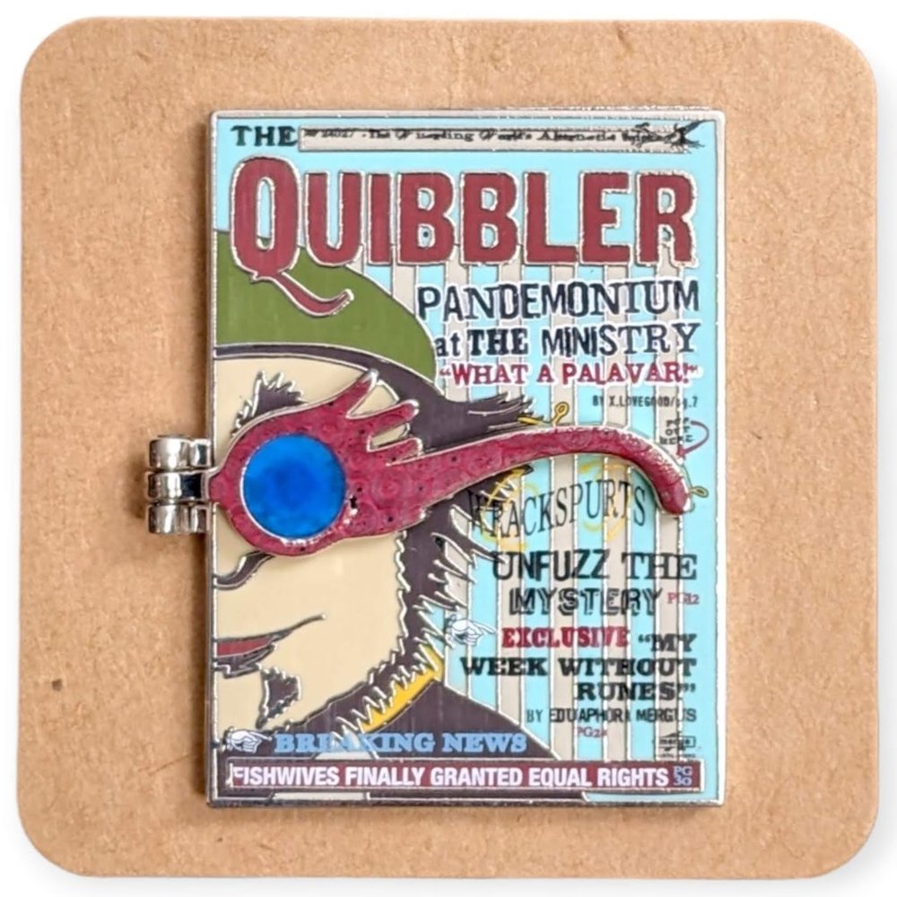 Harry Potter Lapel Pin: The Quibbler - Gem